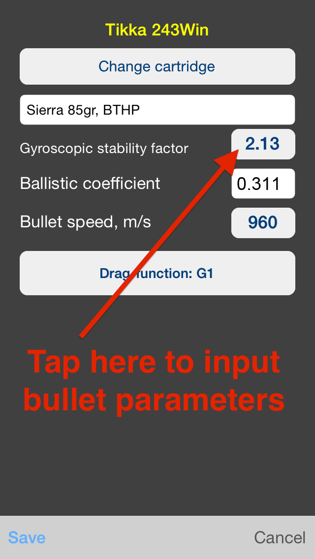 Configuring and tuning Strelok Pro (iOS)