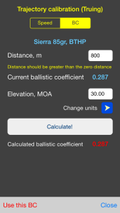 Configuring and tuning Strelok Pro (iOS)